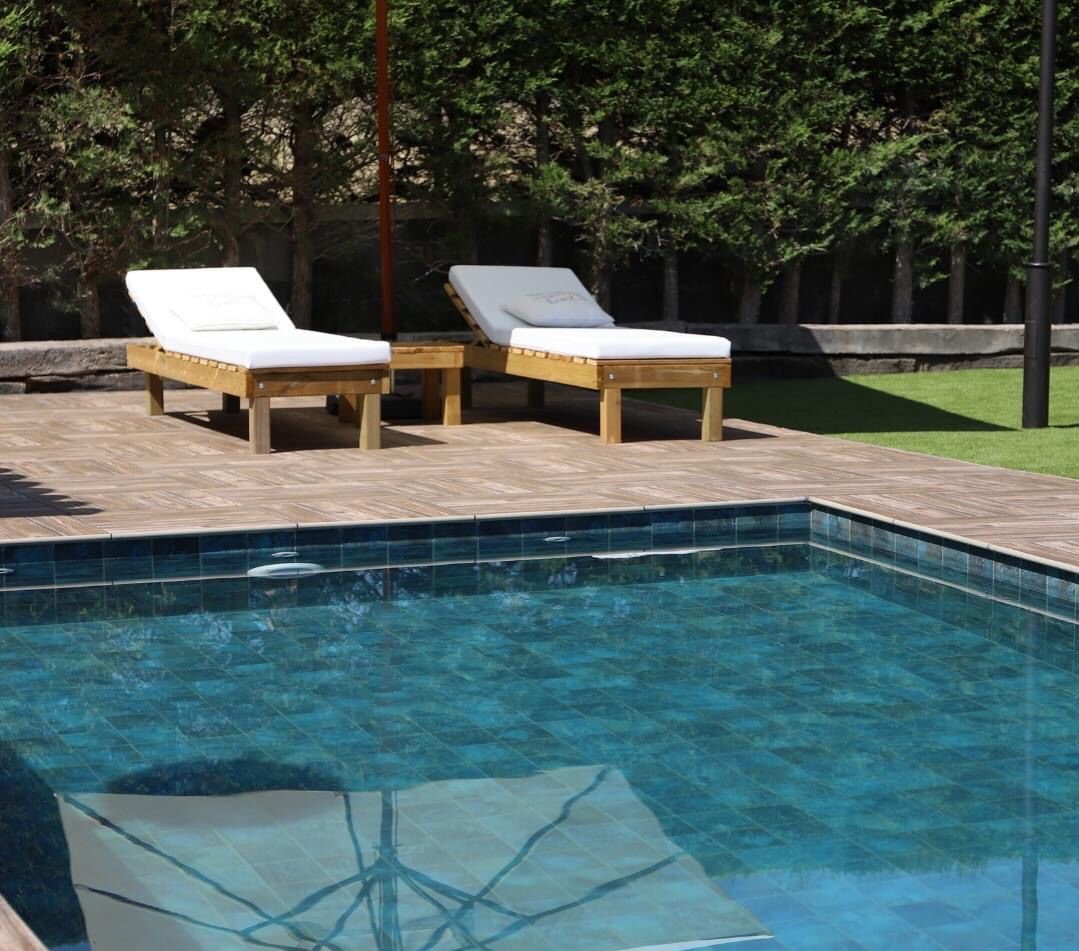 Bali Green Porcelain Tiles 15CMx15CM - EDESIGN